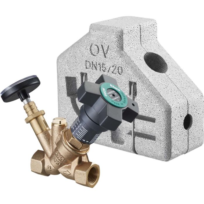 Oventrop Aquastrom line regulating valve 4208104 DN 15, Rp 2000 /2 ...