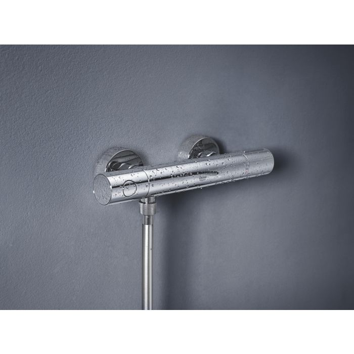 Grohe Precision Get thermostatic shower mixer 34773000 1/2", wall ...