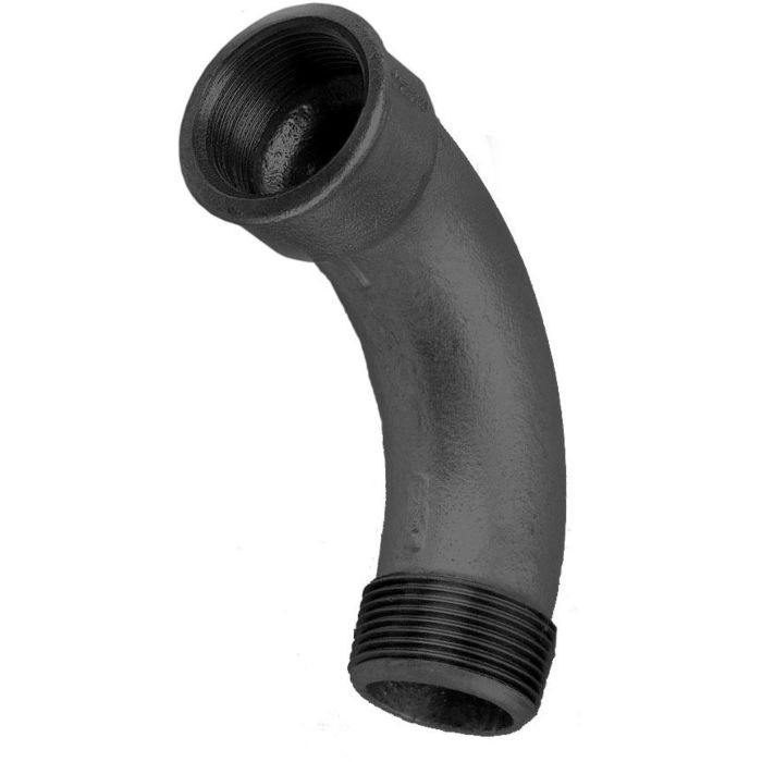 Hermann Schmidt Temperguss coude DN 40, 2000 2000 /2", filetage intérieur/filetage extérieur 90 ...