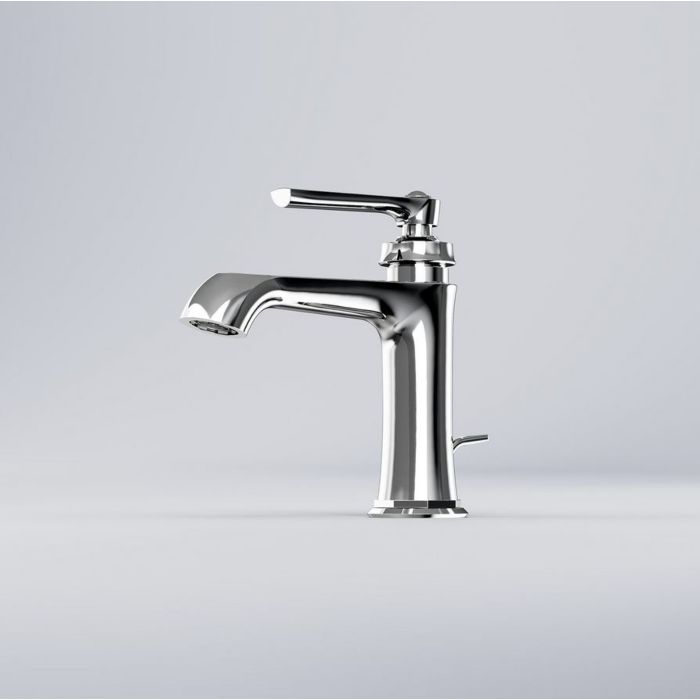 Steinberg Serie 350 Waschtischarmatur 3501000 mit Ablaufgarnitur, chrom