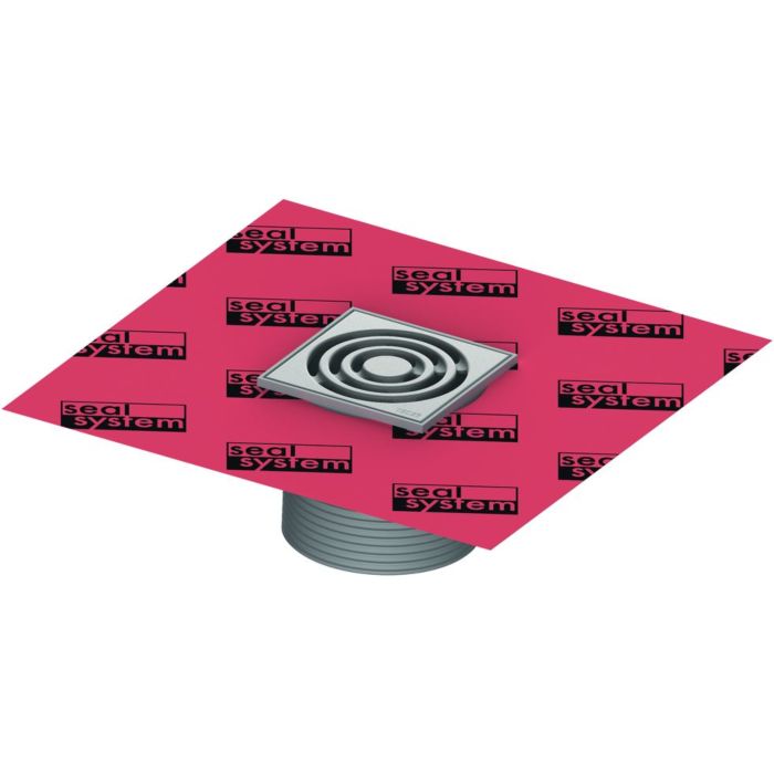 TECE TECEdrainpoint S grate frame 3660020 100 x 100 mm, stainless steel ...