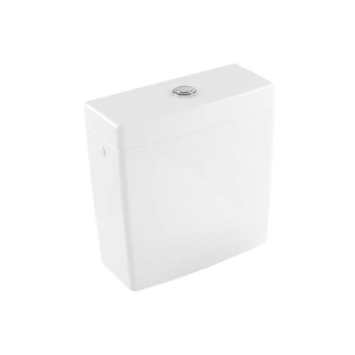 Villeroy & Boch Subway 2.0 Spülkasten 570611R1 weiß, Zulauf seitlich ...