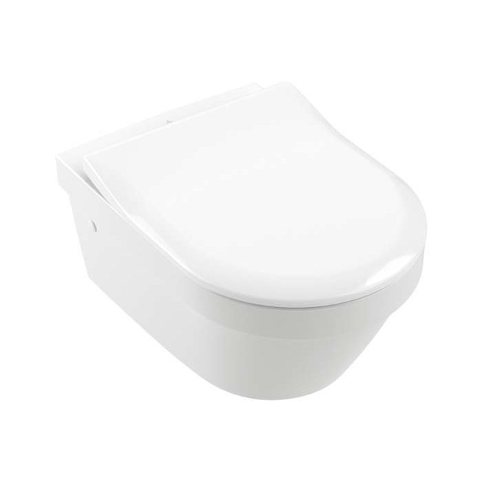 Villeroy & Boch Architectura WC Seat 9M70S101 white, SlimSeat, with ...