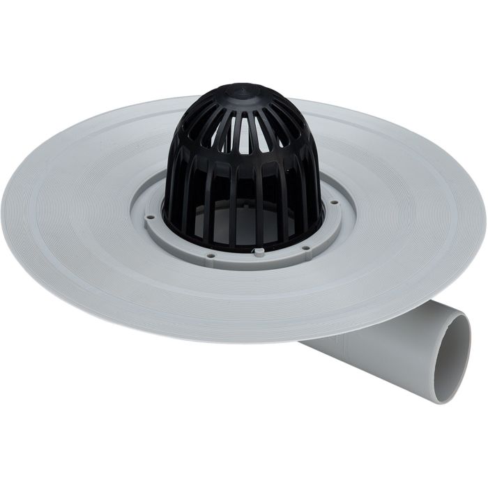 Viega Advantix balcony / terrace drain 289379 DN 50, gray plastic ...