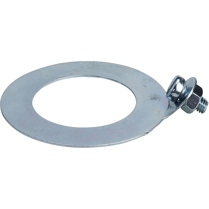 Viega Spannscheibe 142858 68 x 42 x 1 mm, Stahl verzinkt, mit ...