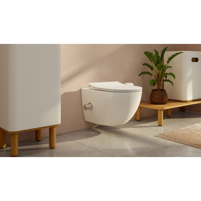Vitra Aquacare Sento wall washdown WC set 7748B003-6205 with bidet ...