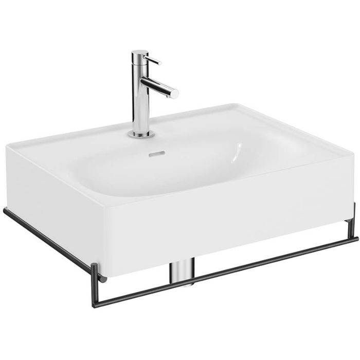 Vitra Equal washbasin set 64081 with washbasin 60 cm, white high gloss ...