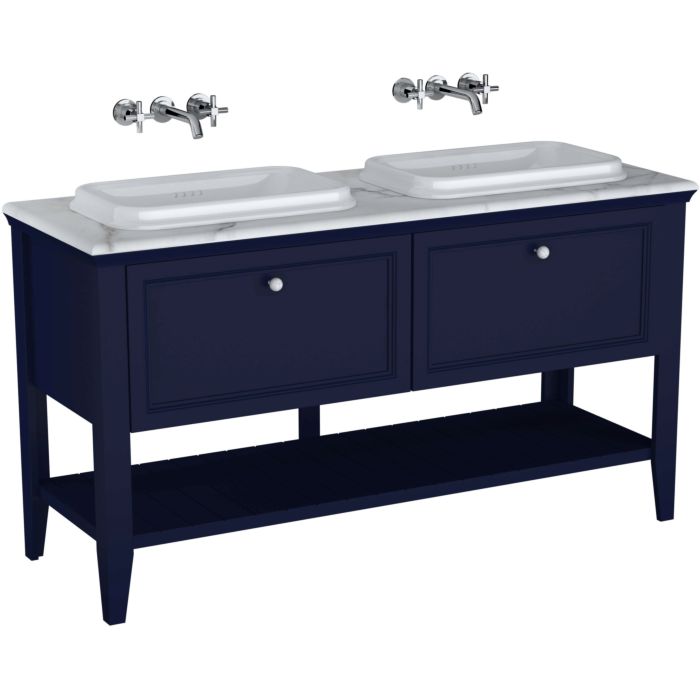 Vitra Valarte Einbauwaschtisch-Möbel-Set 65786 149,5x52x87,5cm, links ...