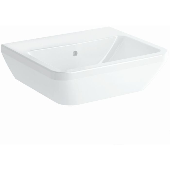 Vitra Integra washbasin 7048L003-0012 50 x 43 cm, white, with overflow ...