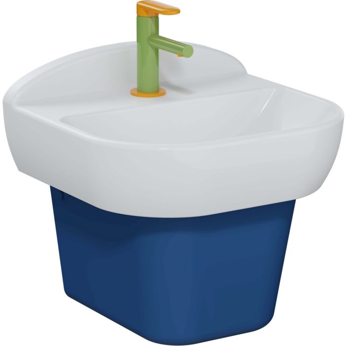 Vitra Sento Kids Waschtisch 7350B003-0041 45,5x40cm, Hahnloch mittig ...