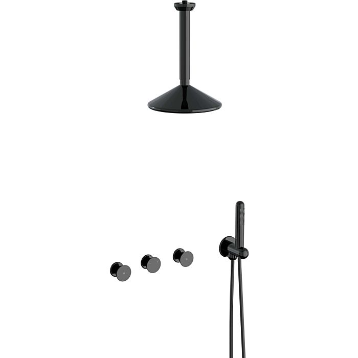 Vitra Liquid final assembly set A4277739 concealed shower system, with ...