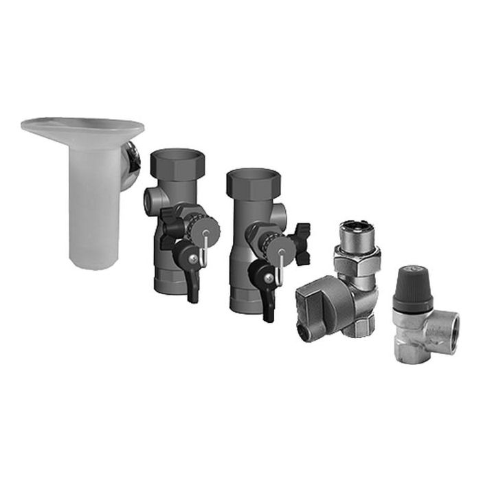 Wolf Cgb connection set 8616330 CGB-2-38 / 55, for surface installation